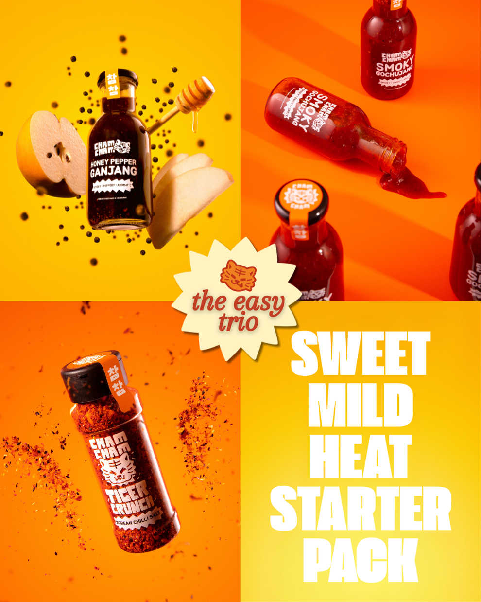 Sweet Heat Starter Pack - Bundle and Save – ChamCham Sauce